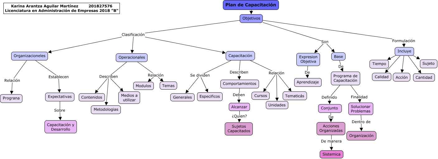 Objetivos del Plan de Capacitación